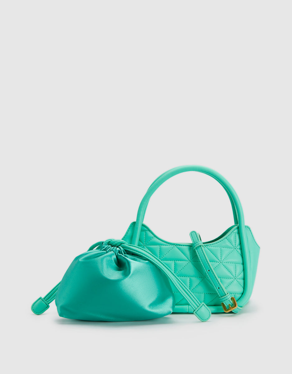 Shoulder Bag With Stand Handle – URBAN REVIVO Thailand