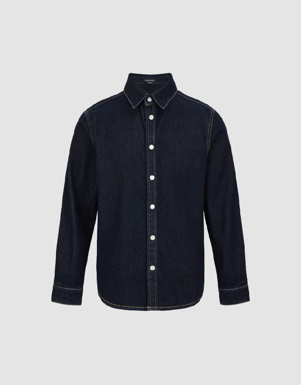 Press Button Denim Shirt – URBAN REVIVO Thailand