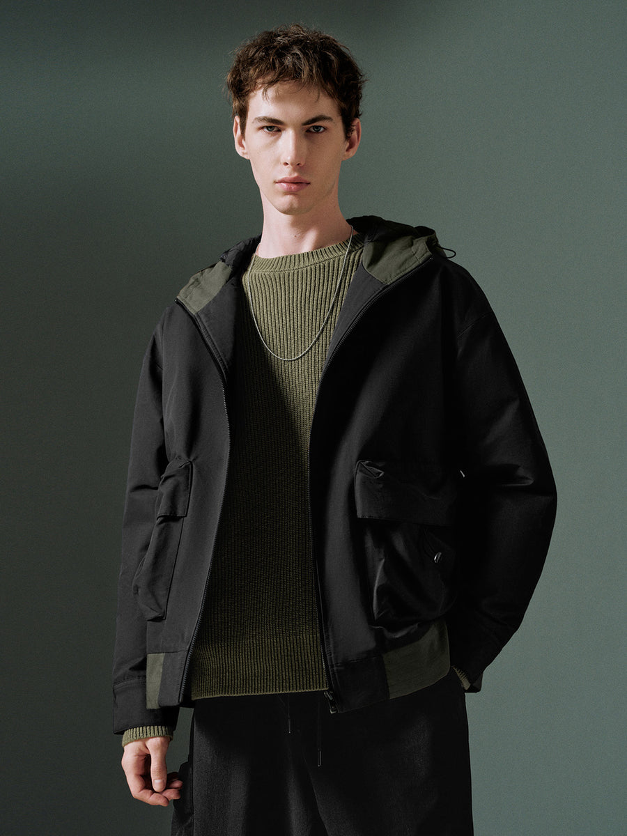 Oversized Flap Pocket Jackets – URBAN REVIVO Thailand