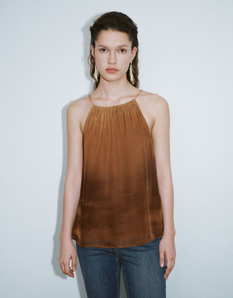 Off-Shoulder A-Line Cami Top – URBAN REVIVO Thailand