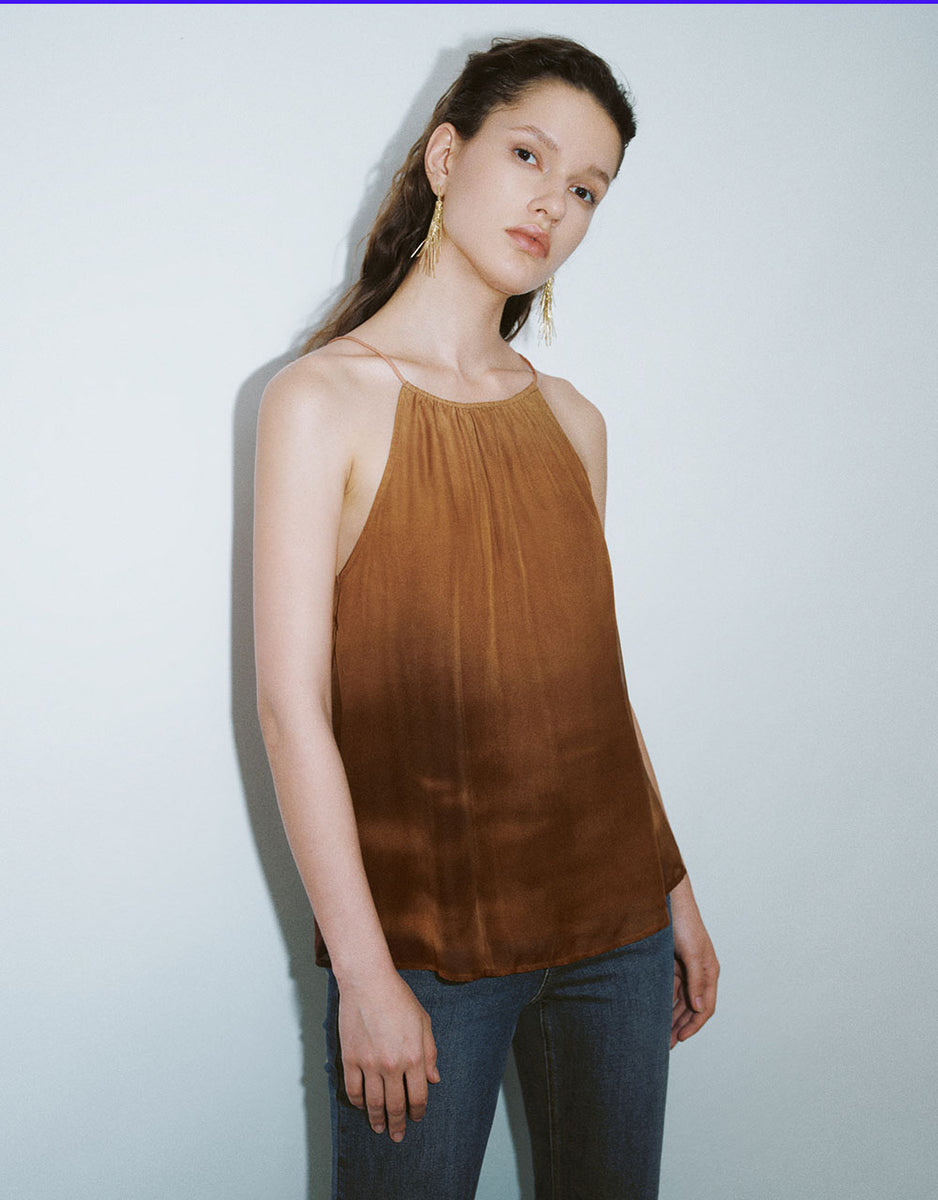 Off-Shoulder A-Line Cami Top – URBAN REVIVO Thailand