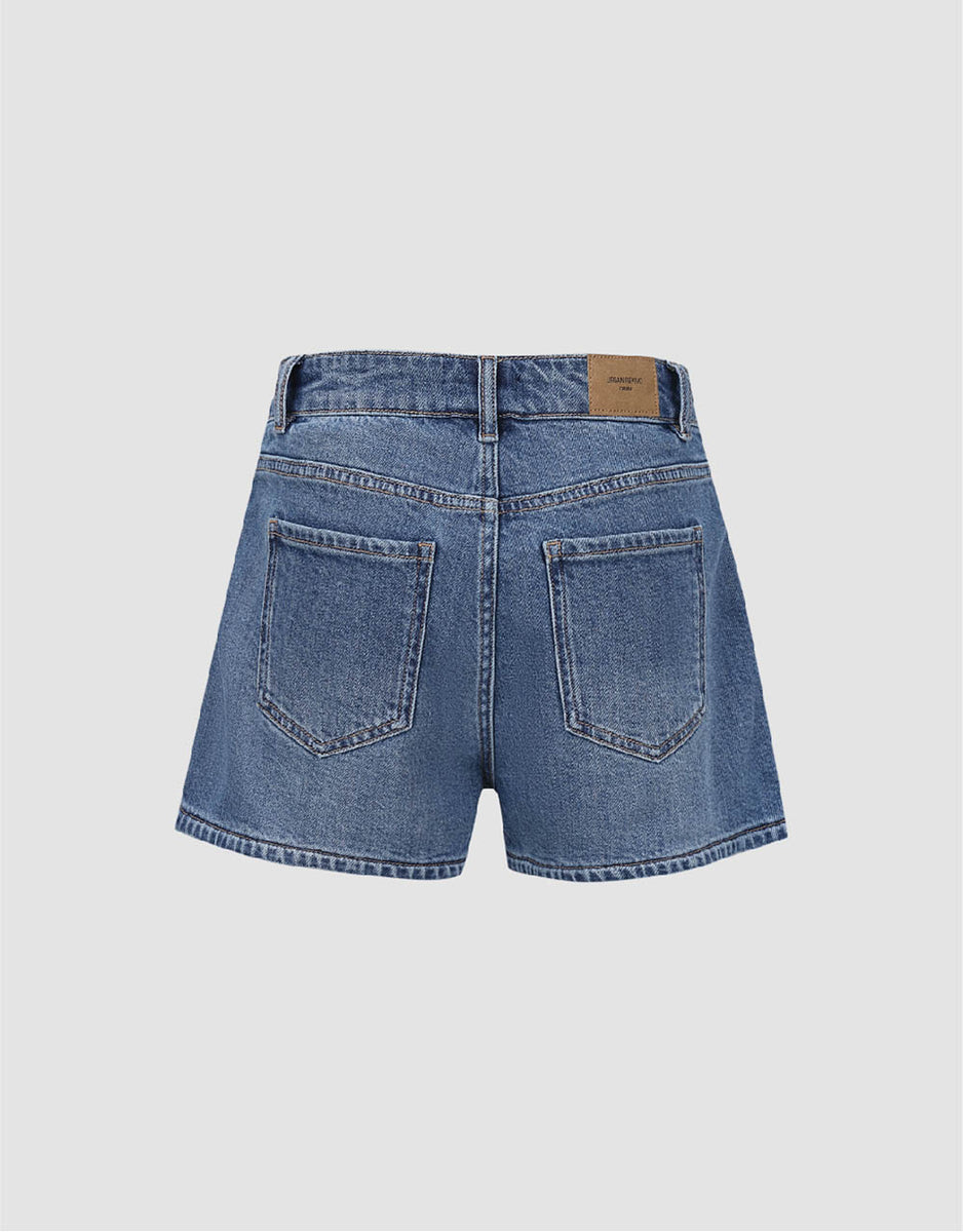 Glamor Denim Shorts – URBAN REVIVO Thailand