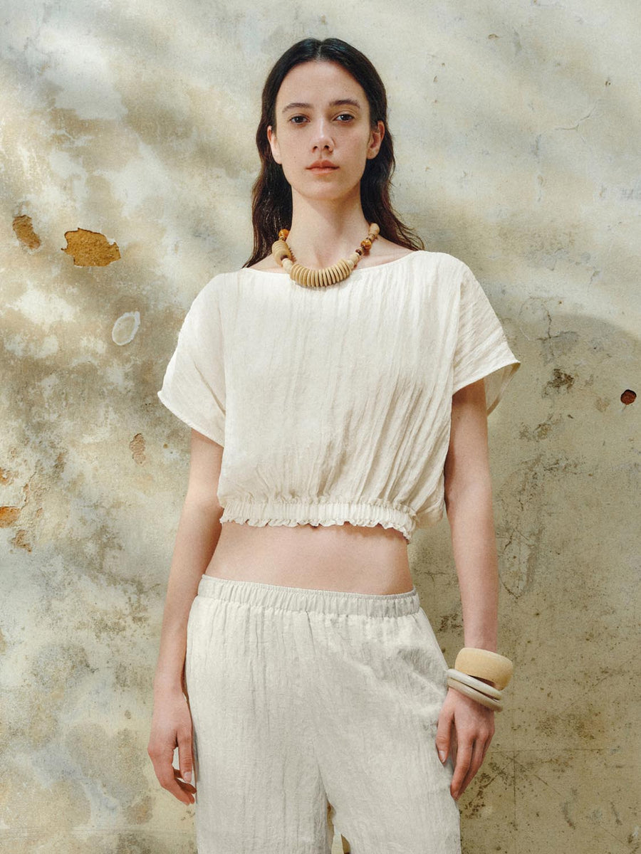 Cropped Overhead Shirts – URBAN REVIVO Thailand