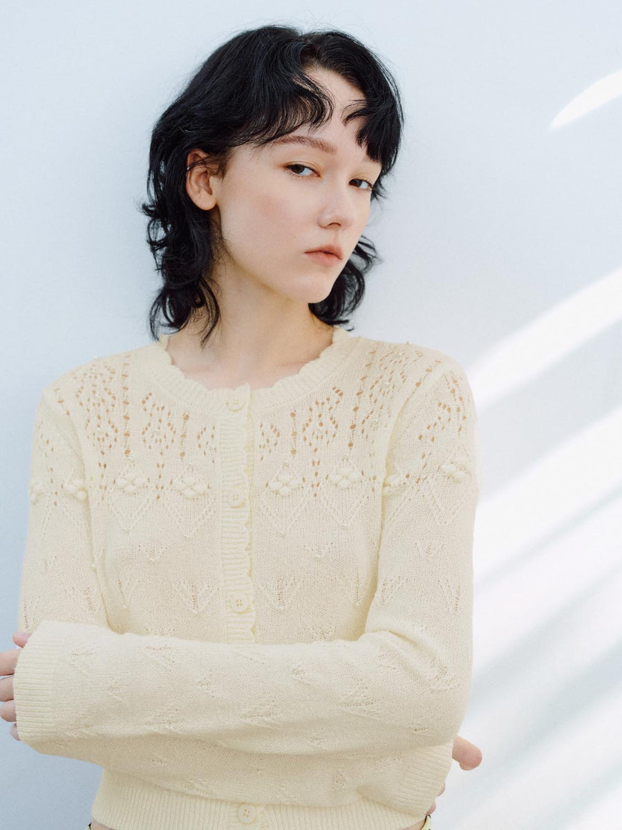 Lace Knitted Cardigans – URBAN REVIVO Thailand